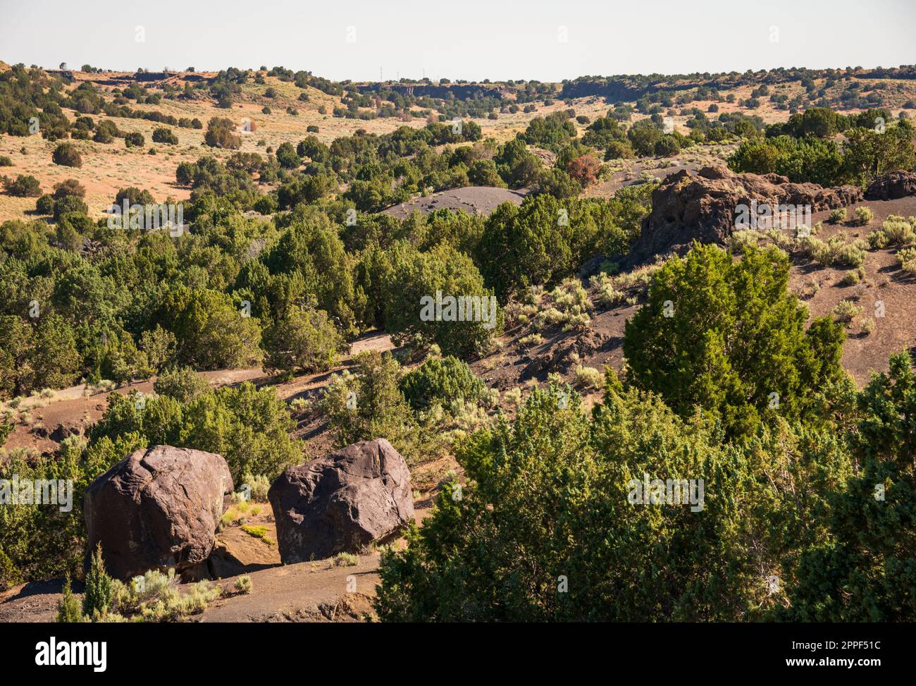 Massacre Rocks State Park in Idaho Stock Photo - Alamy
