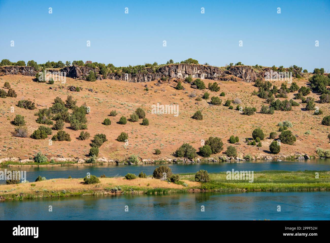 Massacre Rocks State Park in Idaho Stock Photo - Alamy