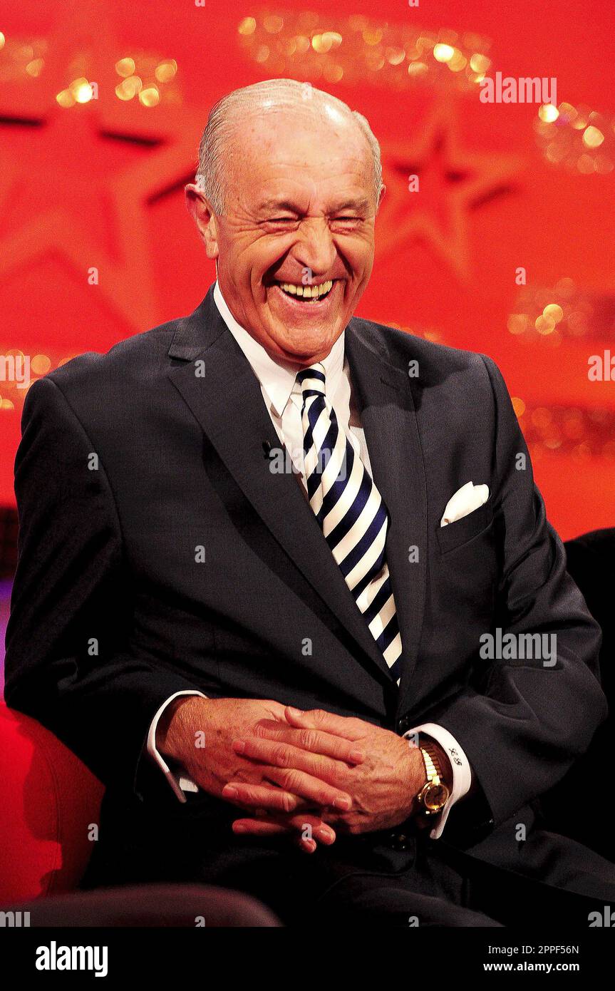 File photo dated 19/12/2013 of Len Goodman during the filming of the ...
