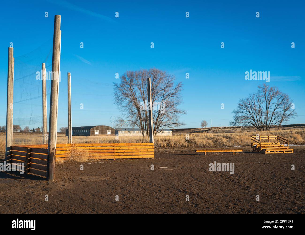 Minidoka National Historic Site in Idaho Stock Photo - Alamy
