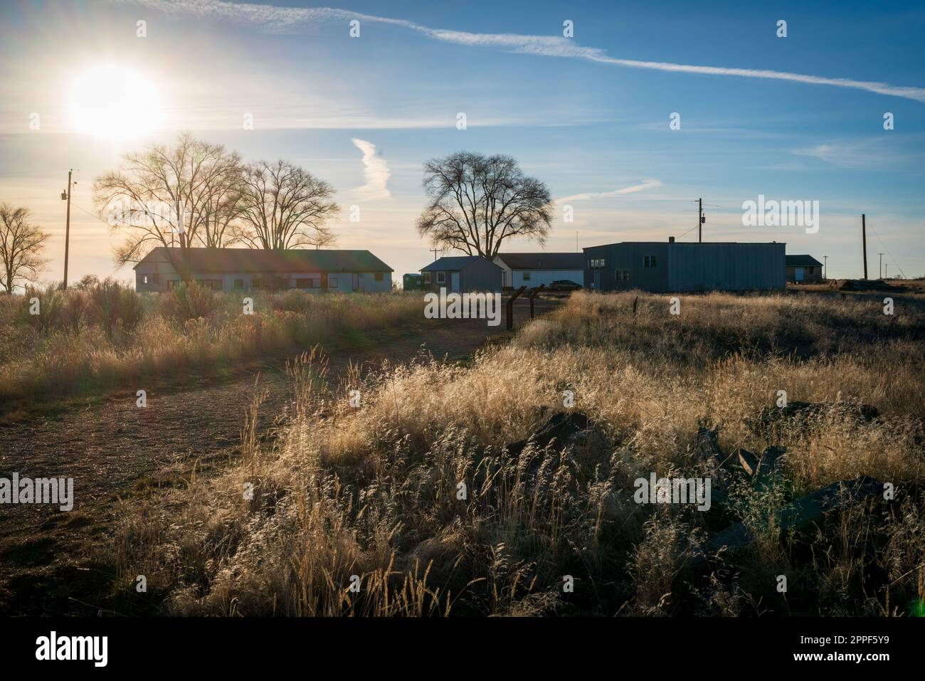 Minidoka National Historic Site in Idaho Stock Photo - Alamy