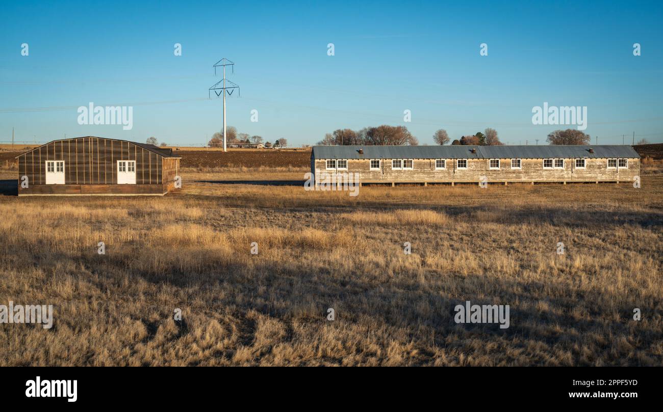 Minidoka National Historic Site in Idaho Stock Photo - Alamy