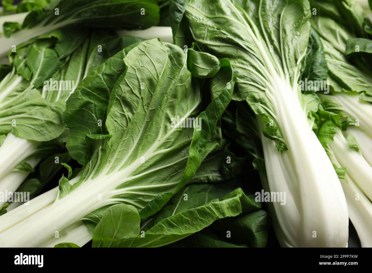 Fresh green pak choy cabbages as background, closeup Stock Photo - Alamy
