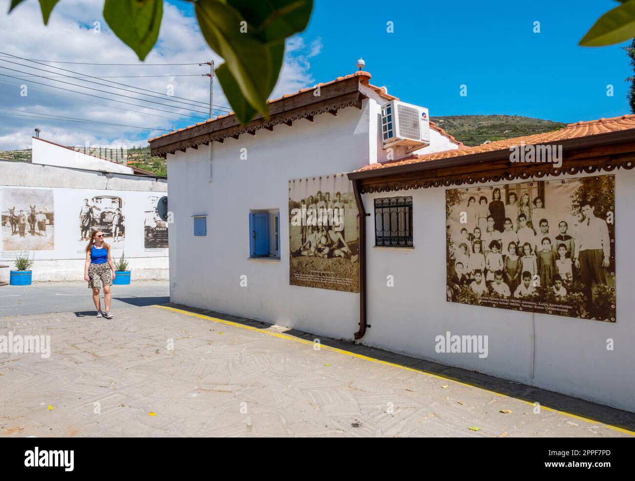 Historic photographs depicting the history of village life in the ...