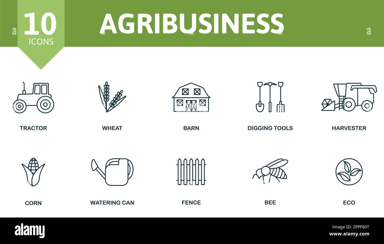 Agribusiness corn Stock Vector Images - Alamy