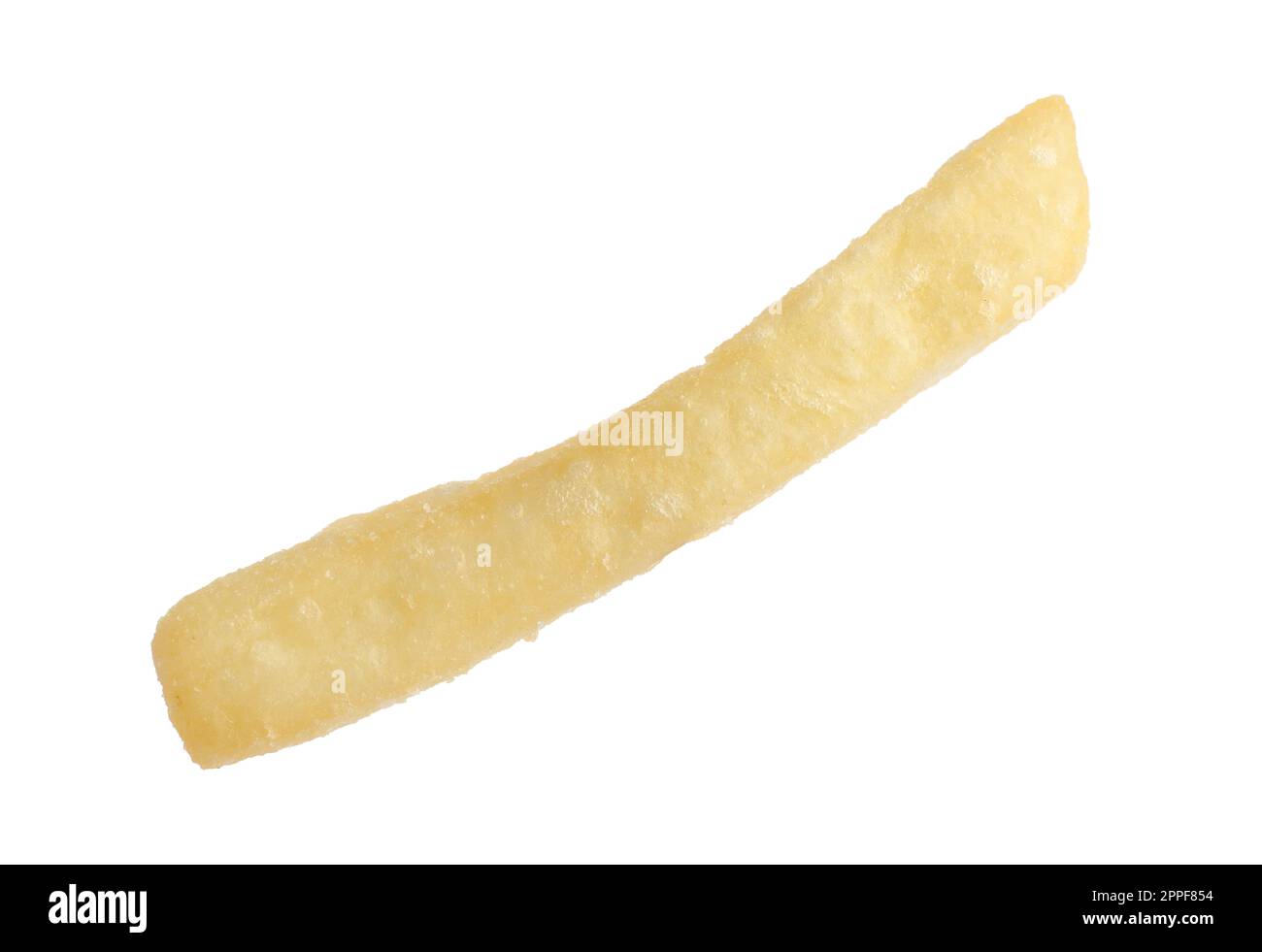 One delicious french fry isolated on white Stock Photo - Alamy