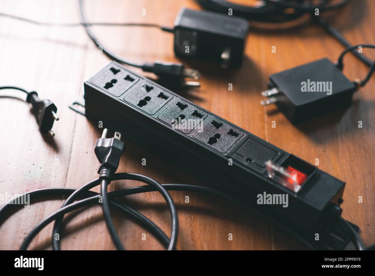 Multi outlet power strip hi-res stock photography and images - Alamy