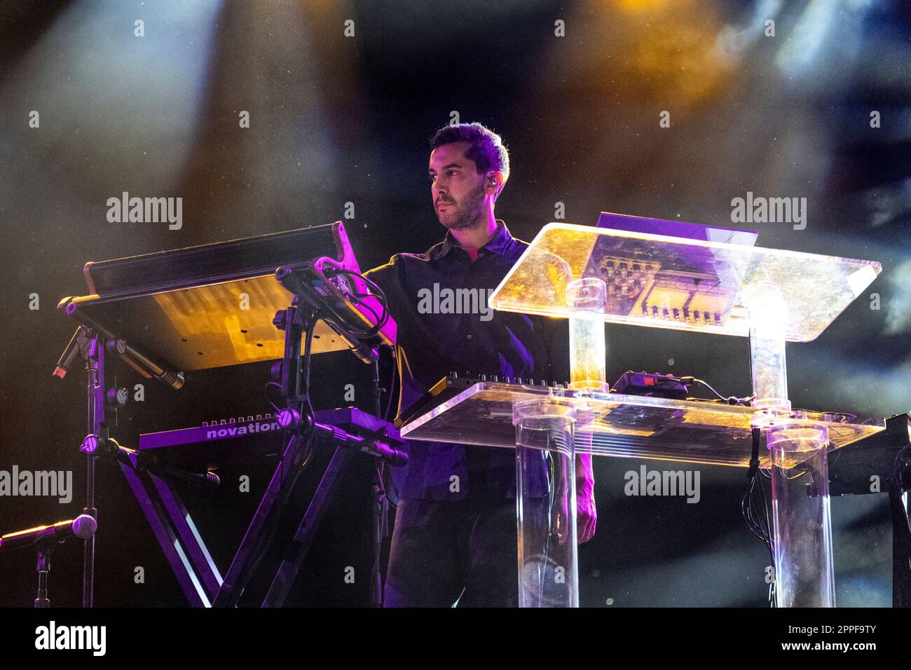 Na'el Shehade of Drama performs at the Coachella Music and Arts ...