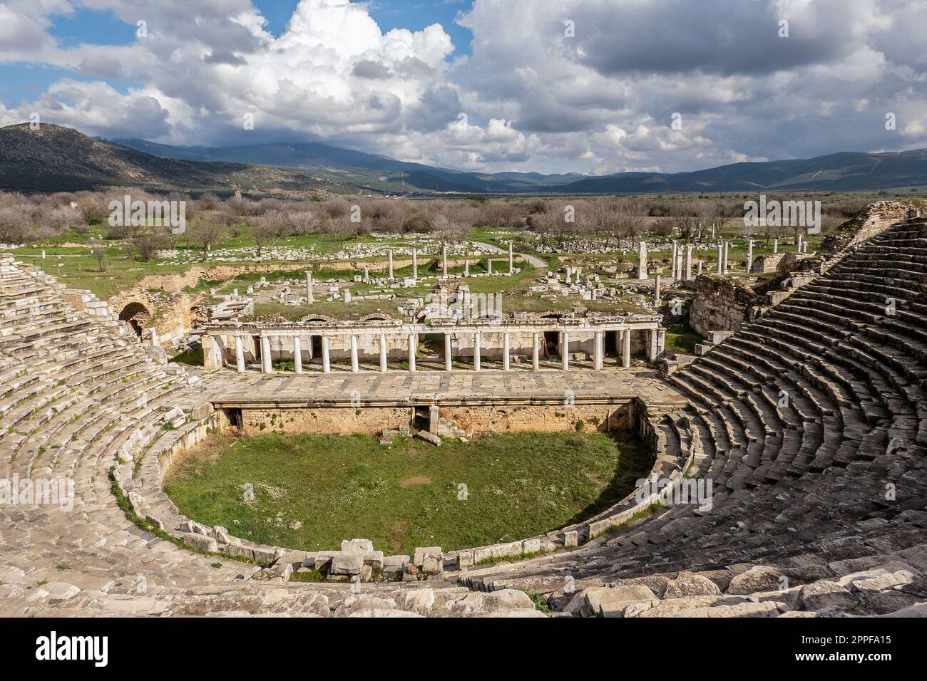 Geyre, Turkey. 06th Mar, 2023. The Stadium in Aphrodisias, Turkey, is a ...