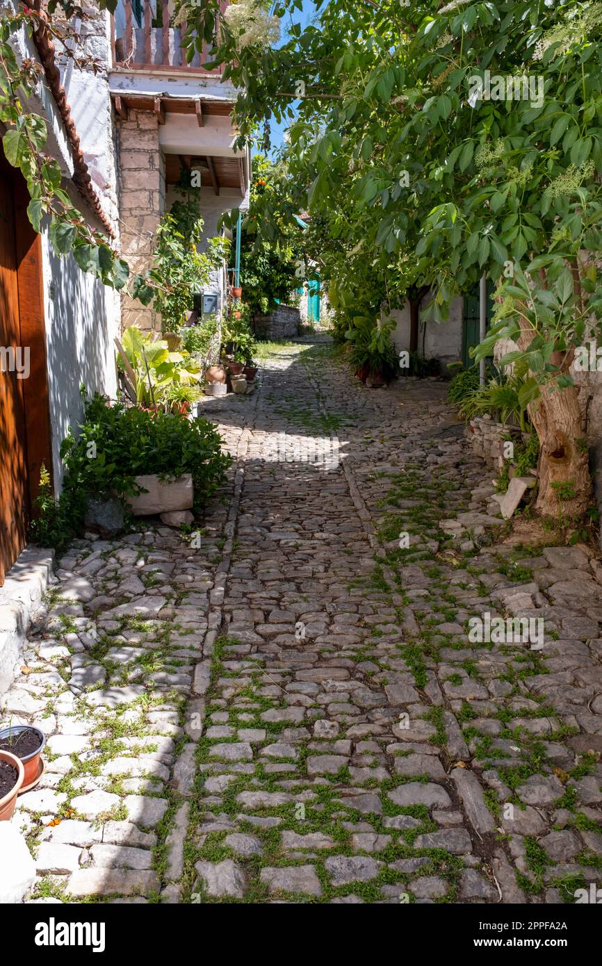 Antheon street lania cyprus hi-res stock photography and images - Alamy