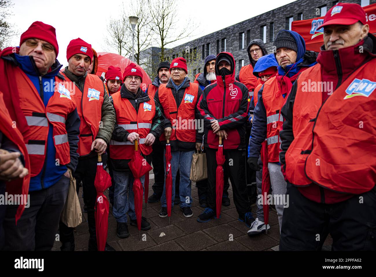 PIJNACKER - Employees of an Albert Heijn distribution center are ...