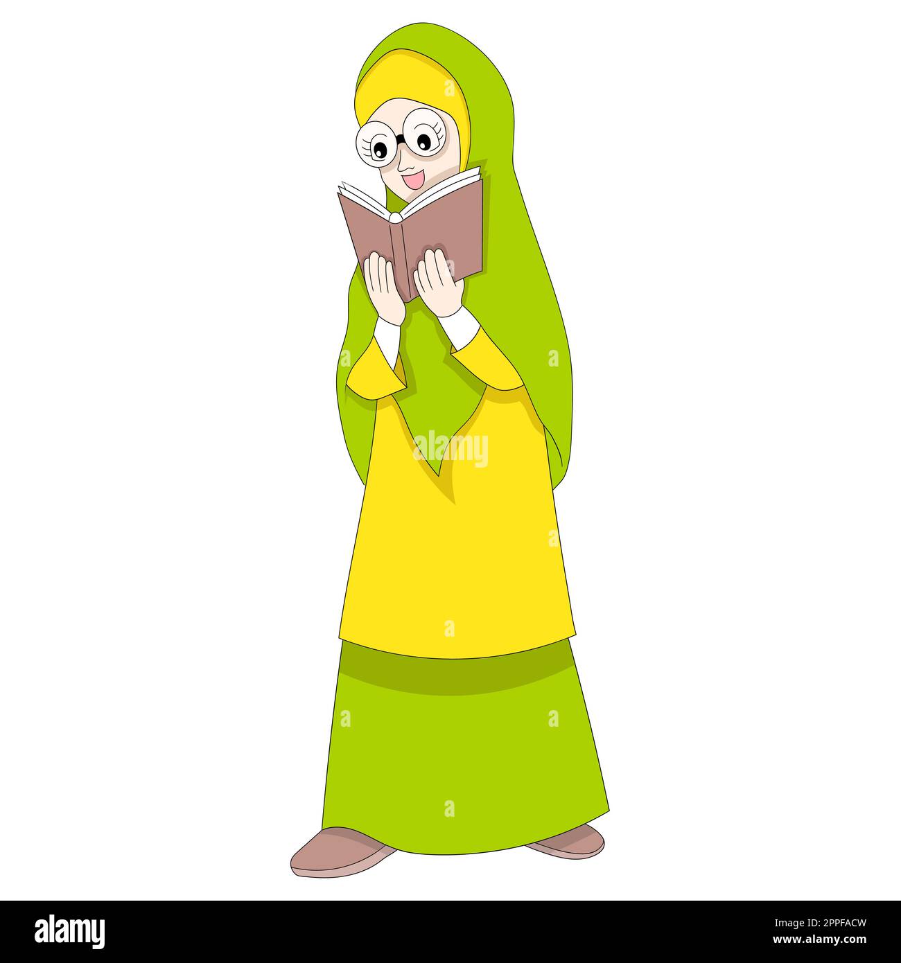 Islamic girls are beautiful and diligent Stock Vector Image & Art - Alamy