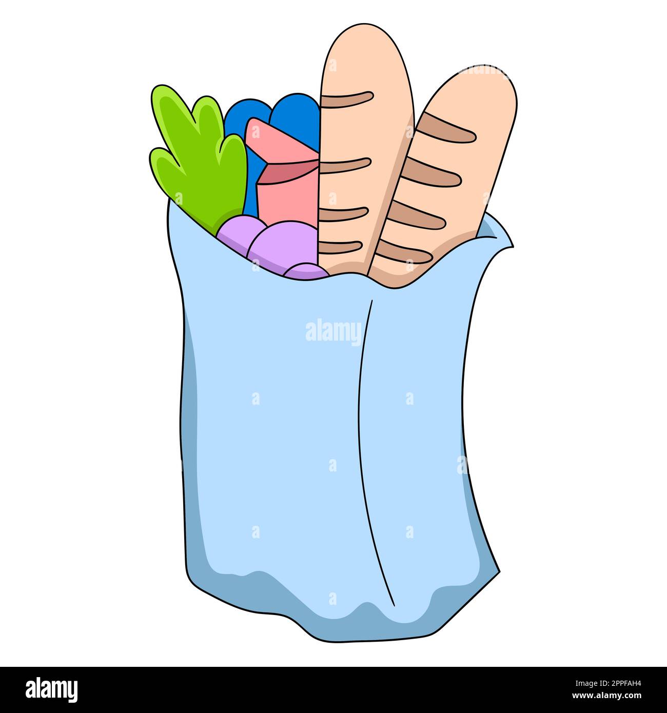 Bag containing Stock Vector Images - Alamy