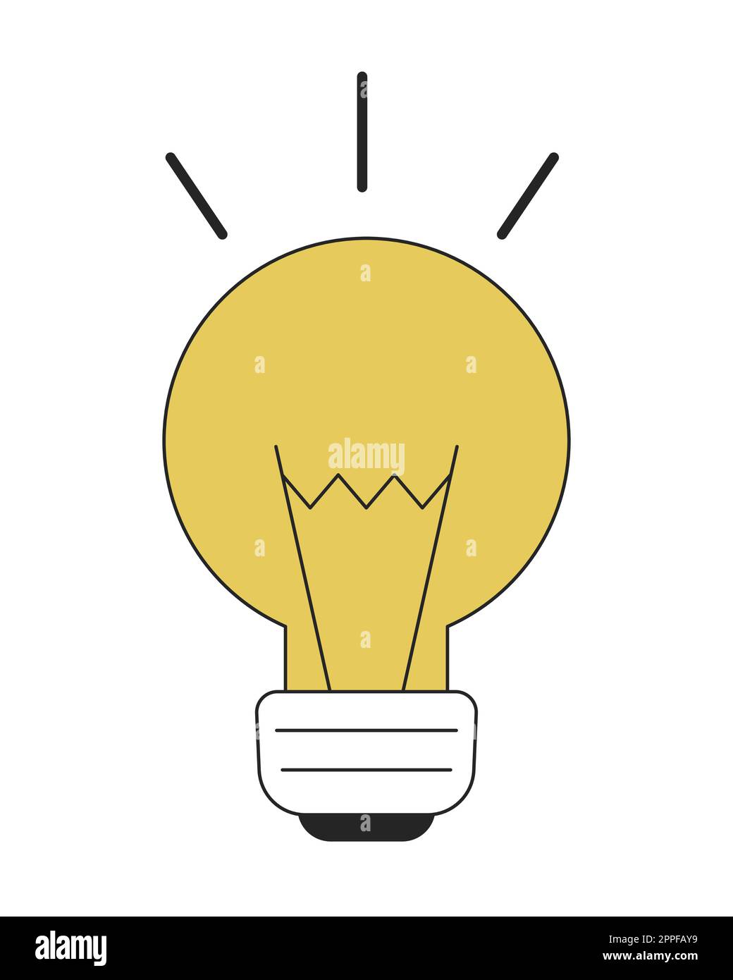 Creative glowing stroke Cut Out Stock Images & Pictures - Alamy