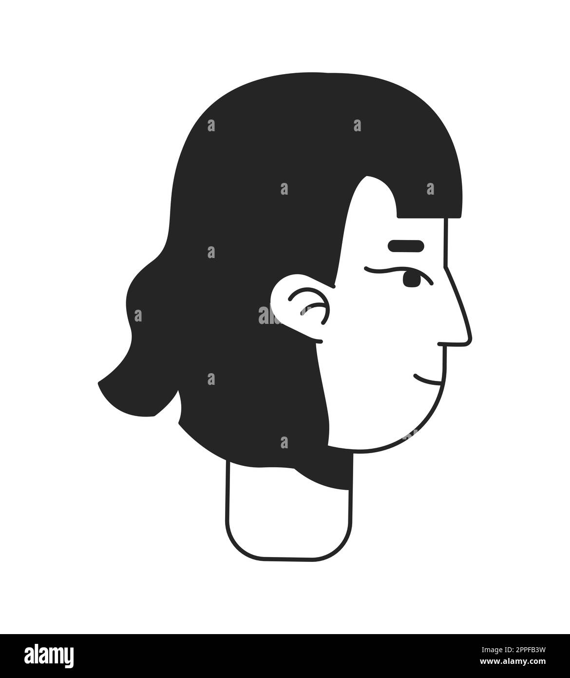 Bw side view Stock Vector Images - Alamy