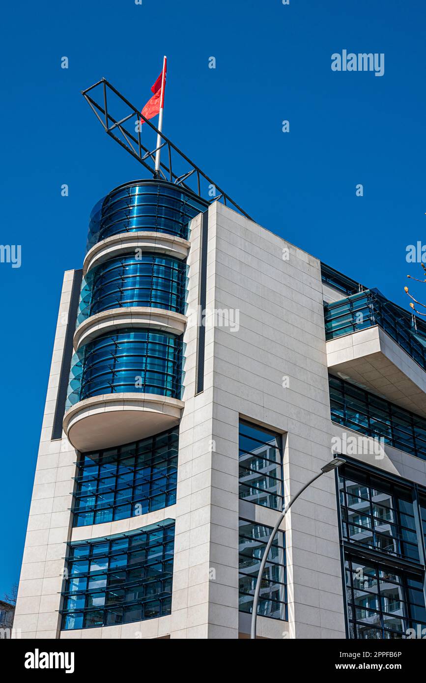 SPD Party Headquarters, Willy Brandt House, Wilhelmstraße, Kreuzberg ...