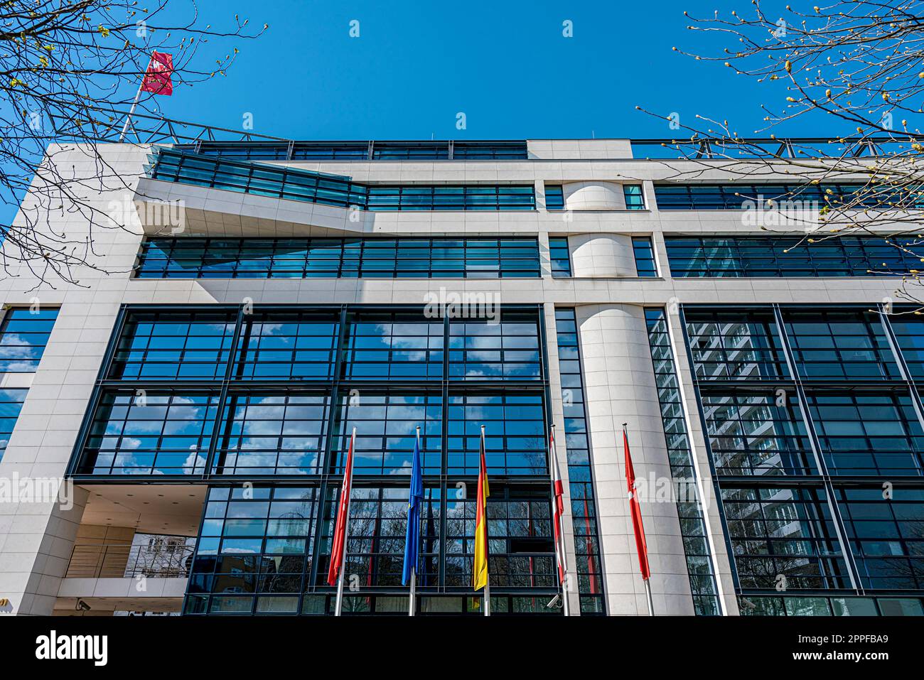SPD Party Headquarters, Willy Brandt House, Wilhelmstraße, Kreuzberg ...