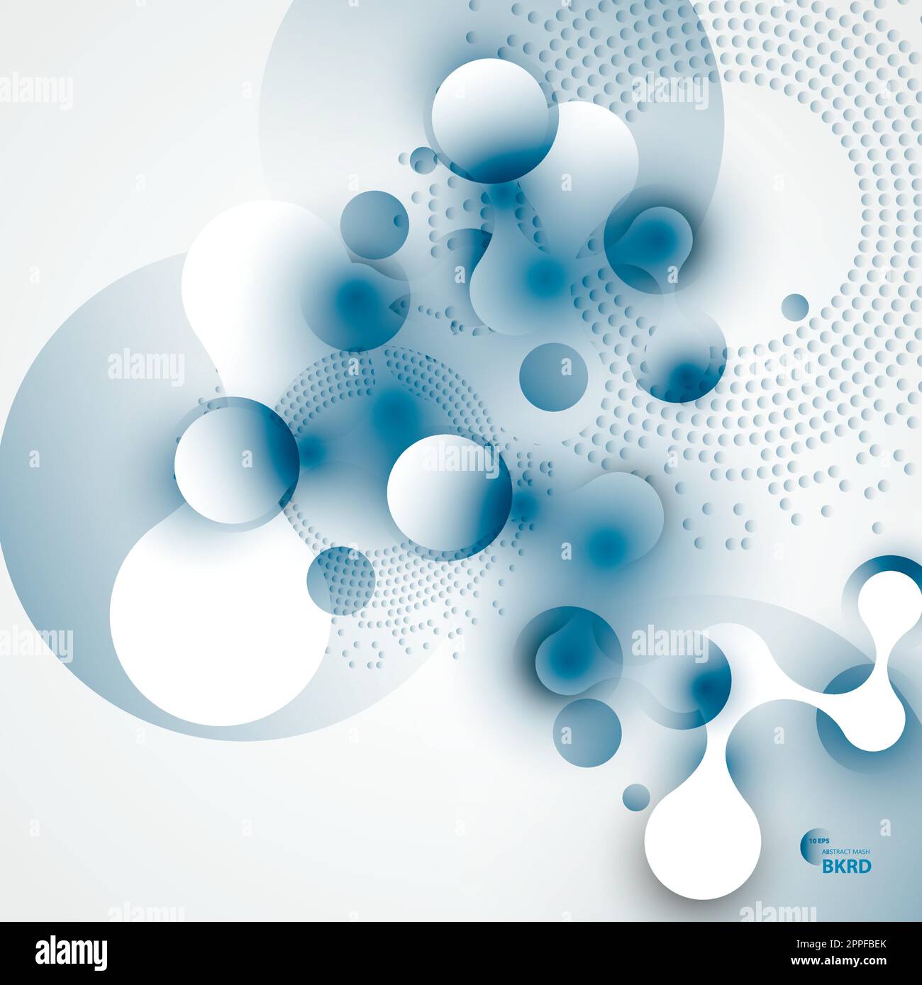 Abstract Connection Structure Polygonal Space Background With Connecting Dots And Lines