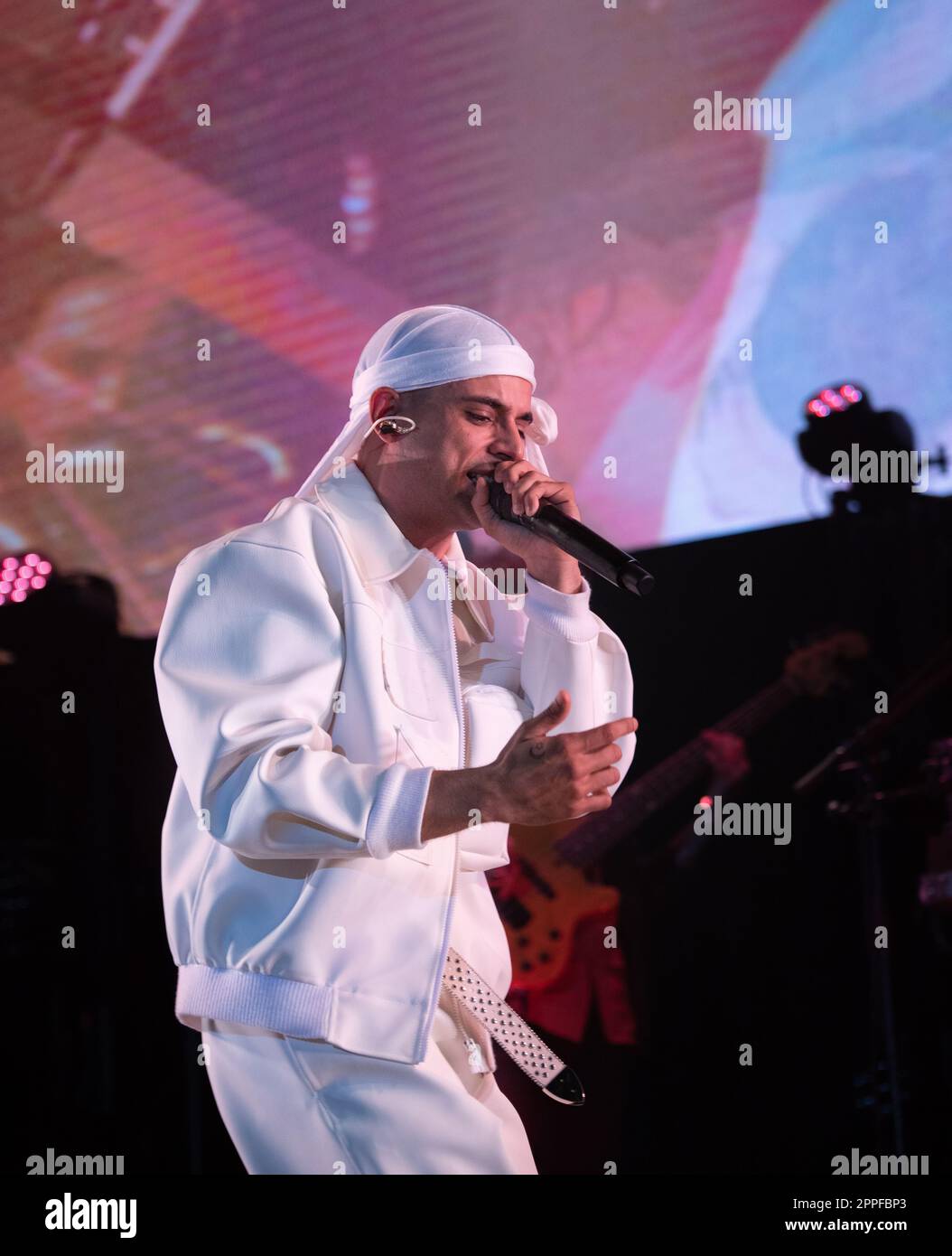 Madrid, Spain. 22nd Apr, 2023. Fernando Costa during a concert at the ...