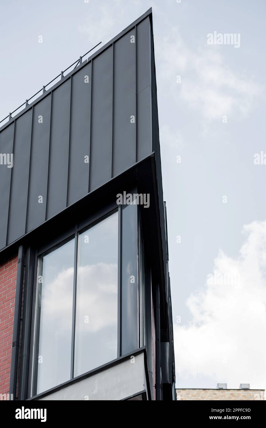 modern office building facade, commercial real estate exterior Stock Photo - Alamy