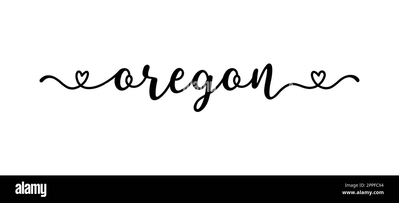 Map of oregon city Black and White Stock Photos & Images - Alamy