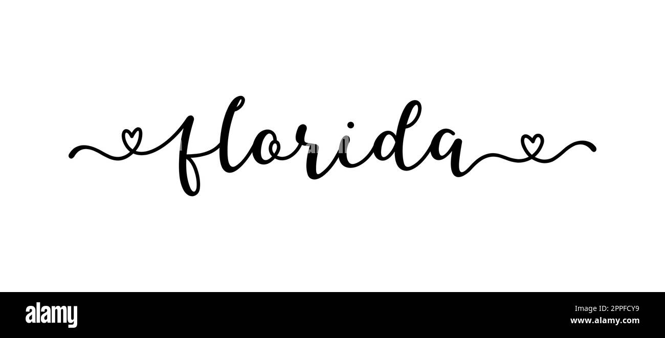 Florida city map Black and White Stock Photos & Images - Alamy