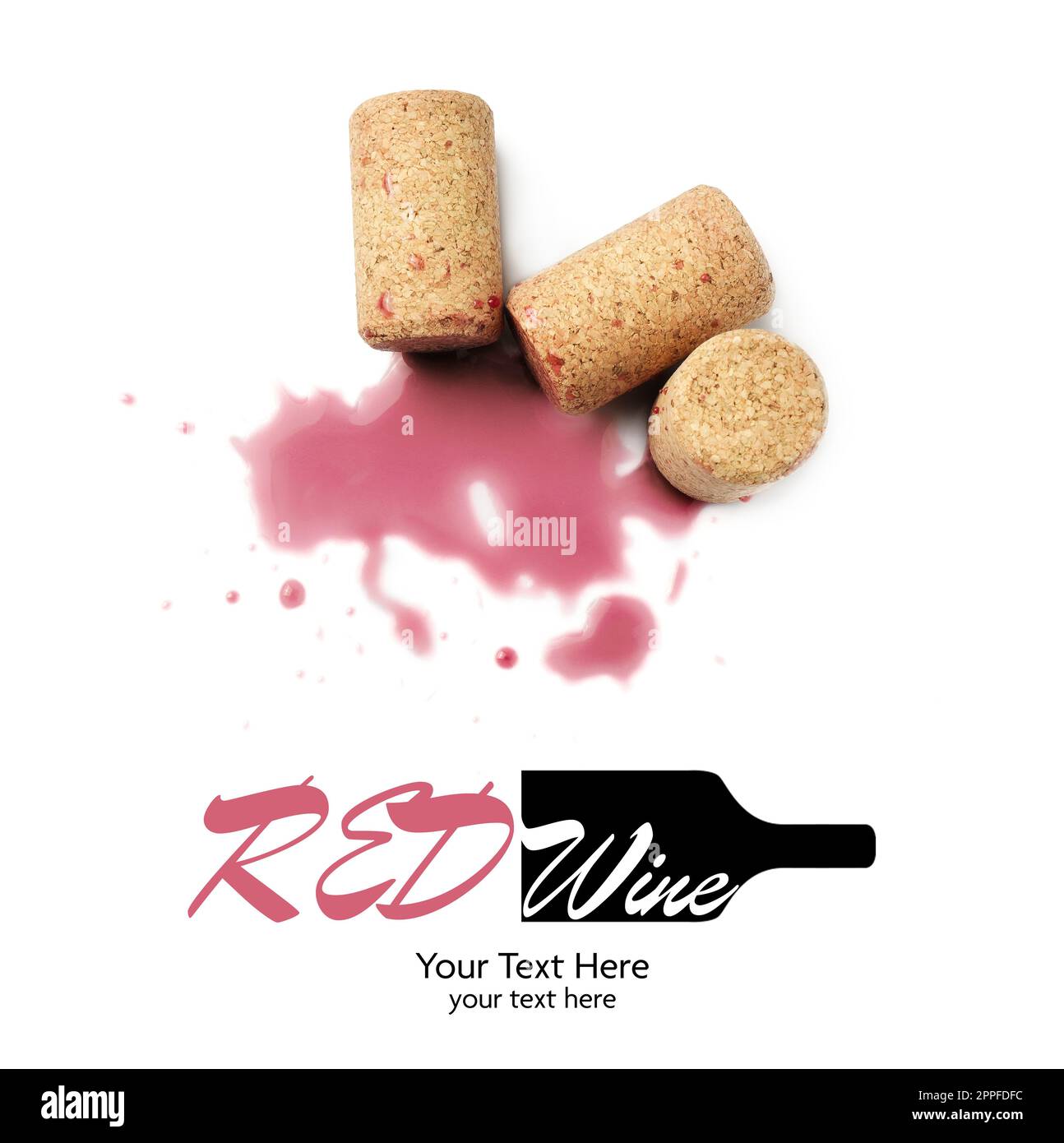 Spilled bottle of red wine hi-res stock photography and images - Alamy
