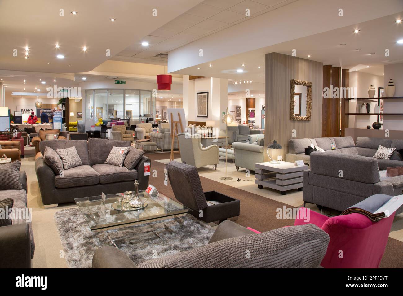 Inside a DFS showroom Stock Photo - Alamy