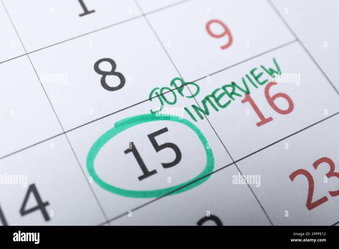 Interview closeup hi-res stock photography and images - Alamy