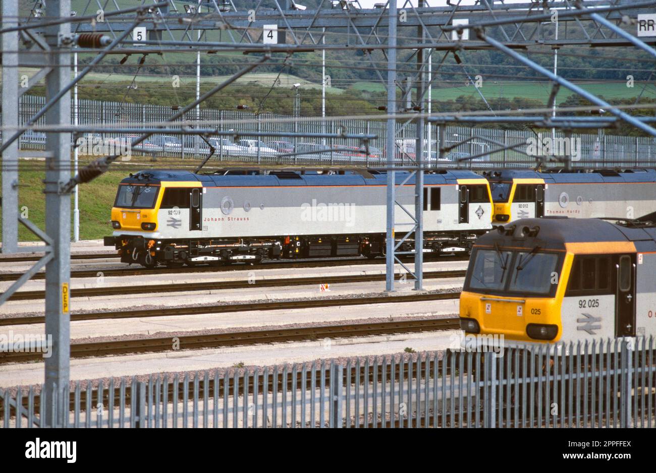 Class 92 electric locomotive hi-res stock photography and images - Alamy