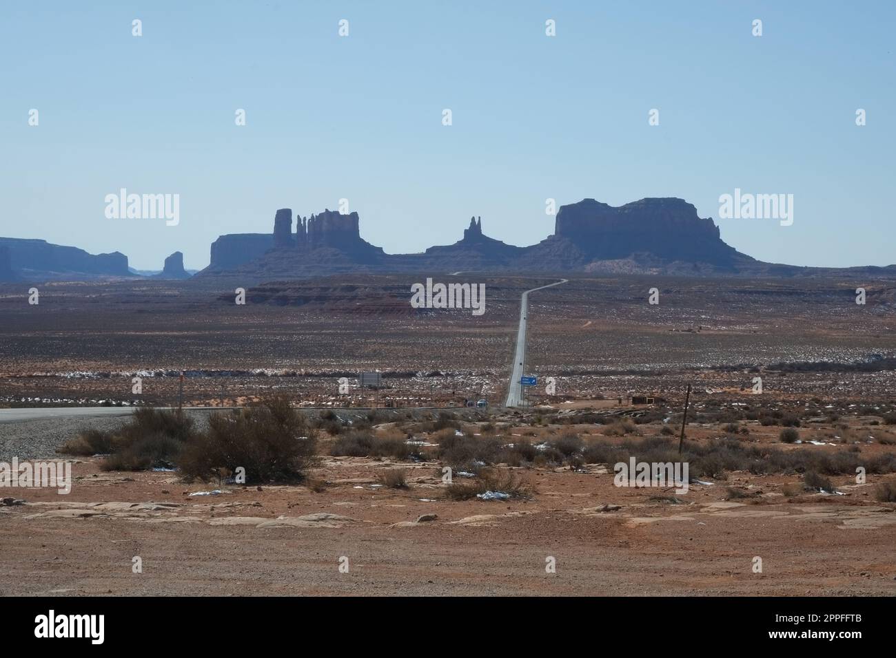 Forrest Gump Point, Monument Valley, Utah, USA Stock Photo - Alamy