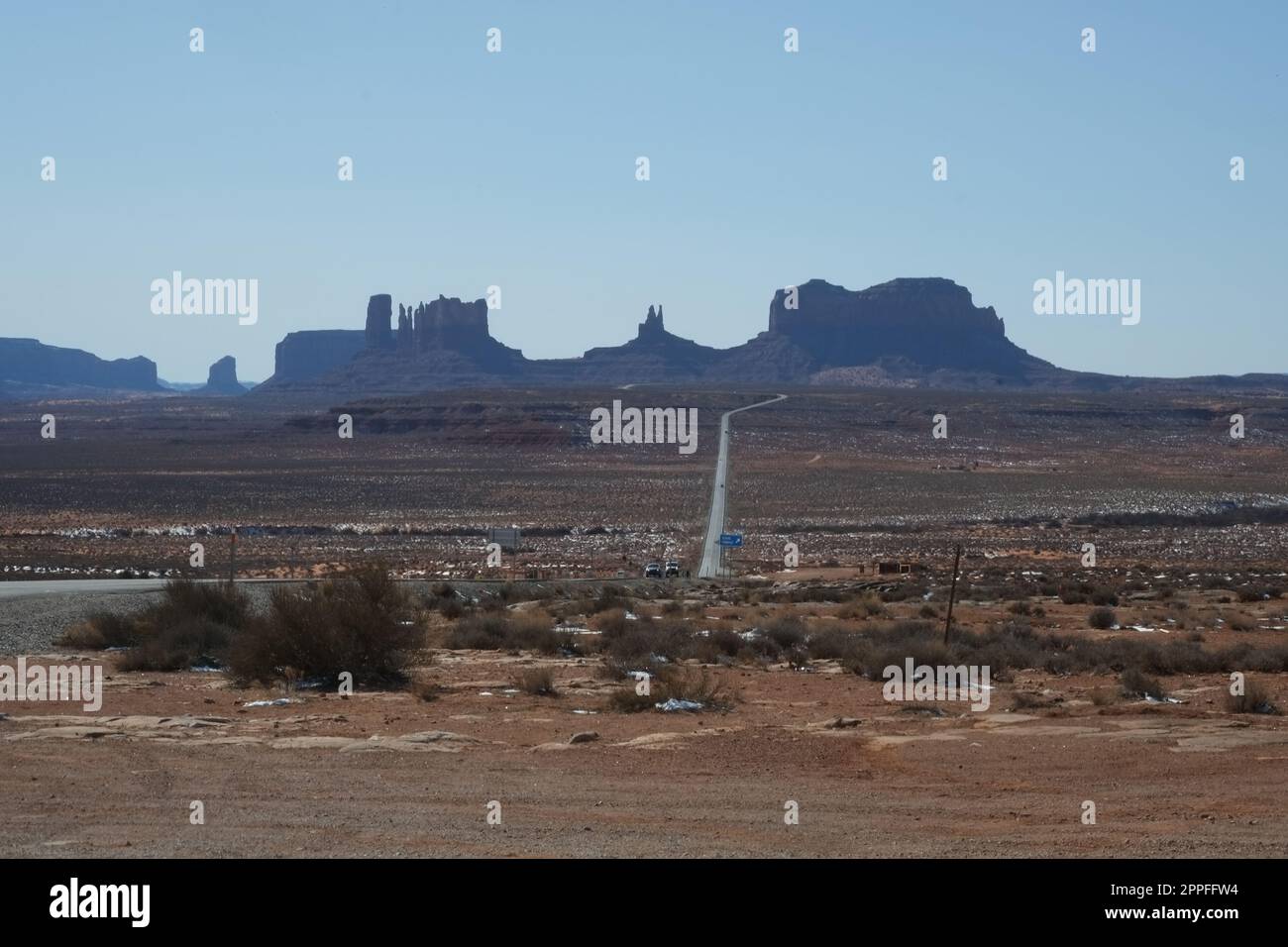 Forrest Gump Point, Monument Valley, Utah, USA Stock Photo - Alamy