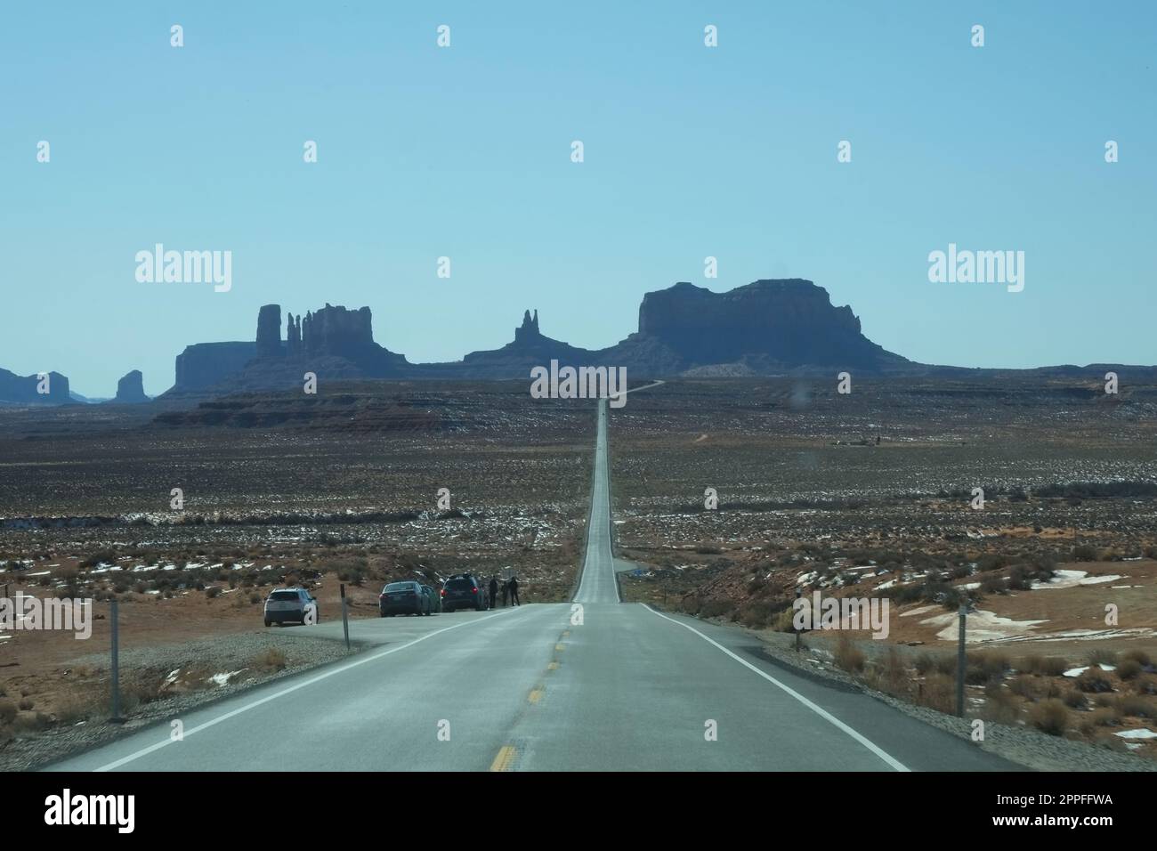 Forrest Gump Point, Monument Valley, Utah, USA Stock Photo - Alamy