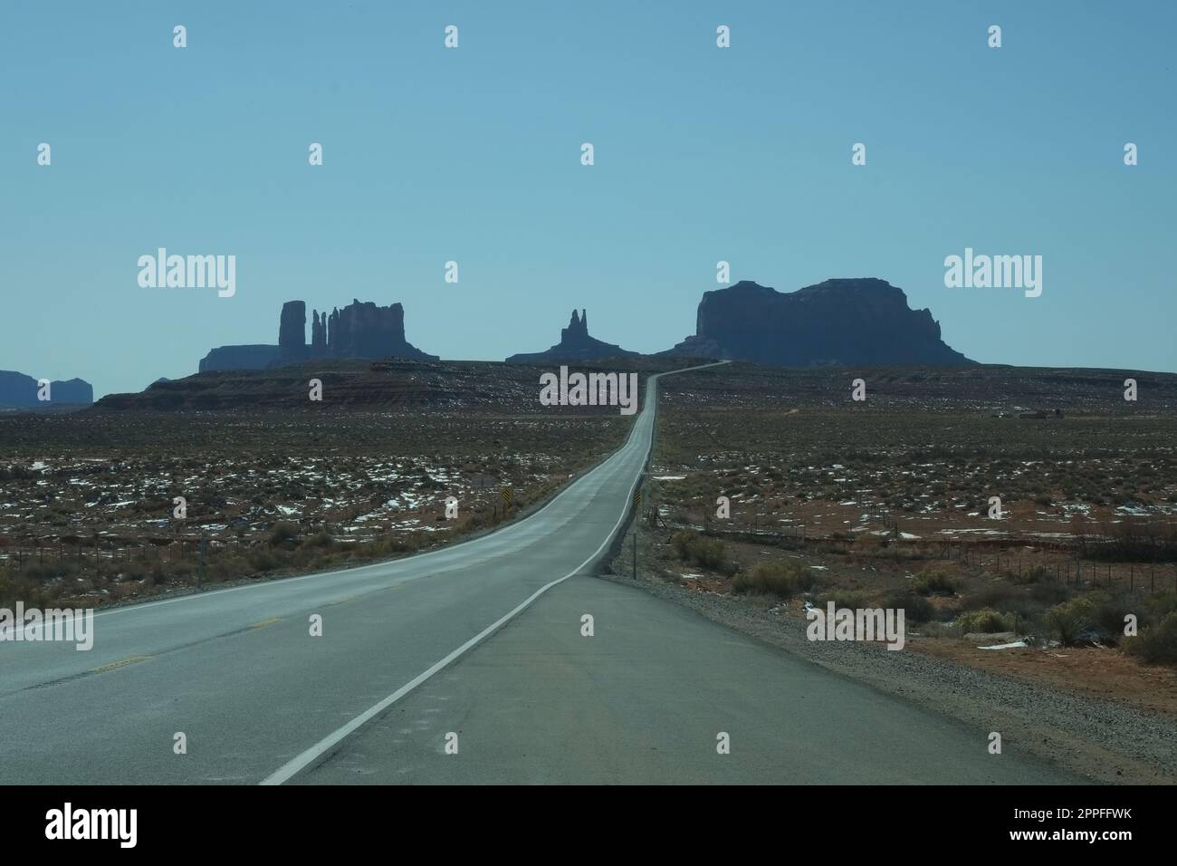 Forrest Gump Point, Monument Valley, Utah, USA Stock Photo - Alamy