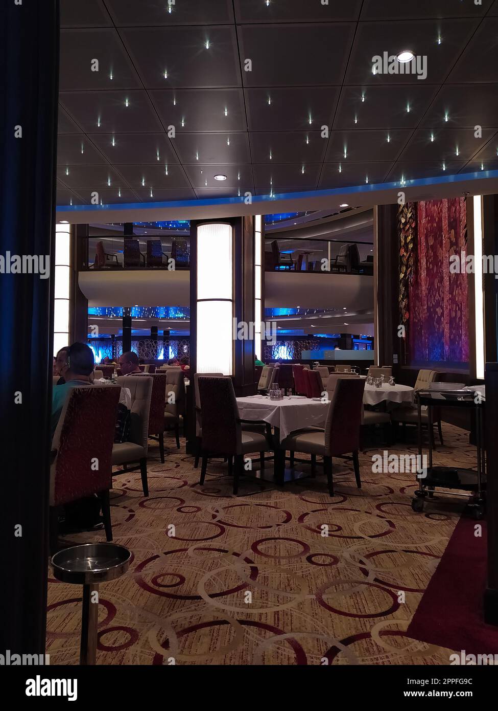 The Grande Restaurant aboard the luxury cruise ship Stock Photo - Alamy