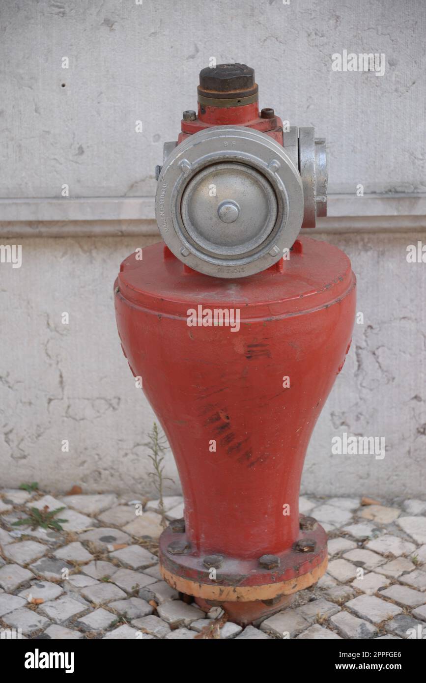 a fire hydrant in Lisbon â€“Lisboa-, the capital of Portugal, September ...