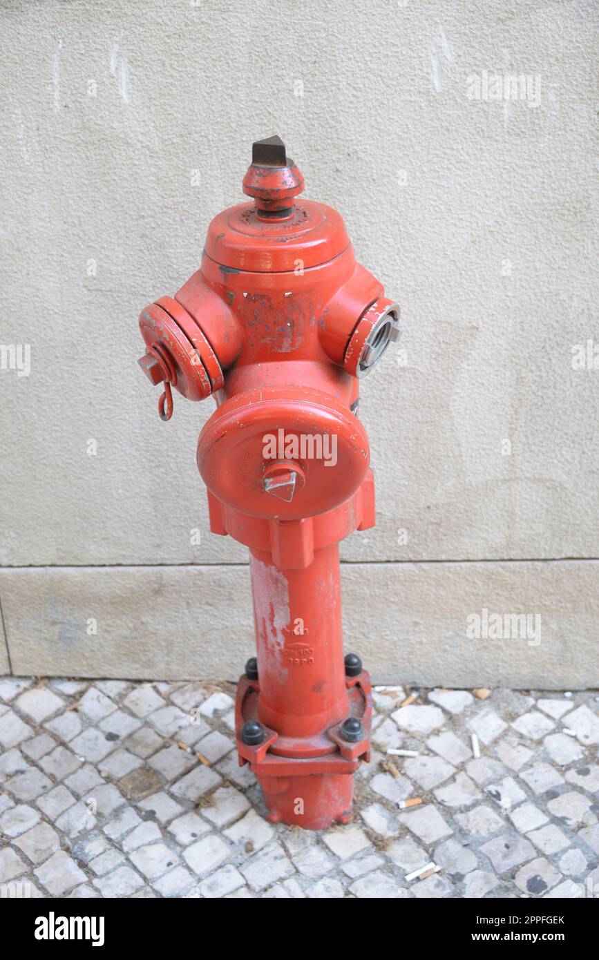 a fire hydrant in Lisbon â€“Lisboa-, the capital of Portugal, September ...