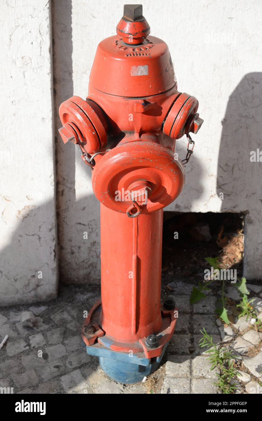 a fire hydrant in Lisbon â€“Lisboa-, the capital of Portugal, September ...
