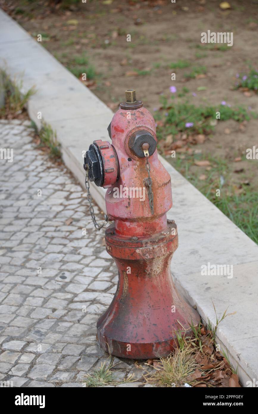 a fire hydrant in Lisbon â€“Lisboa-, the capital of Portugal, September ...