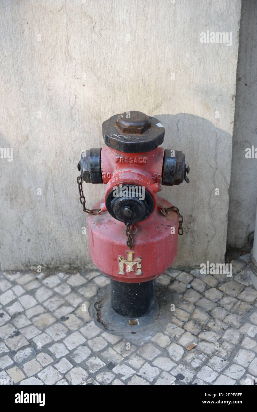 a fire hydrant in Lisbon â€“Lisboa-, the capital of Portugal, September ...