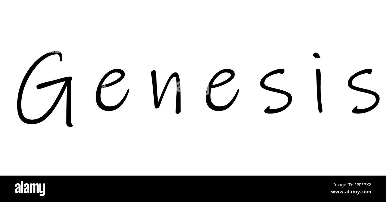Genesis name Cut Out Stock Images & Pictures - Alamy