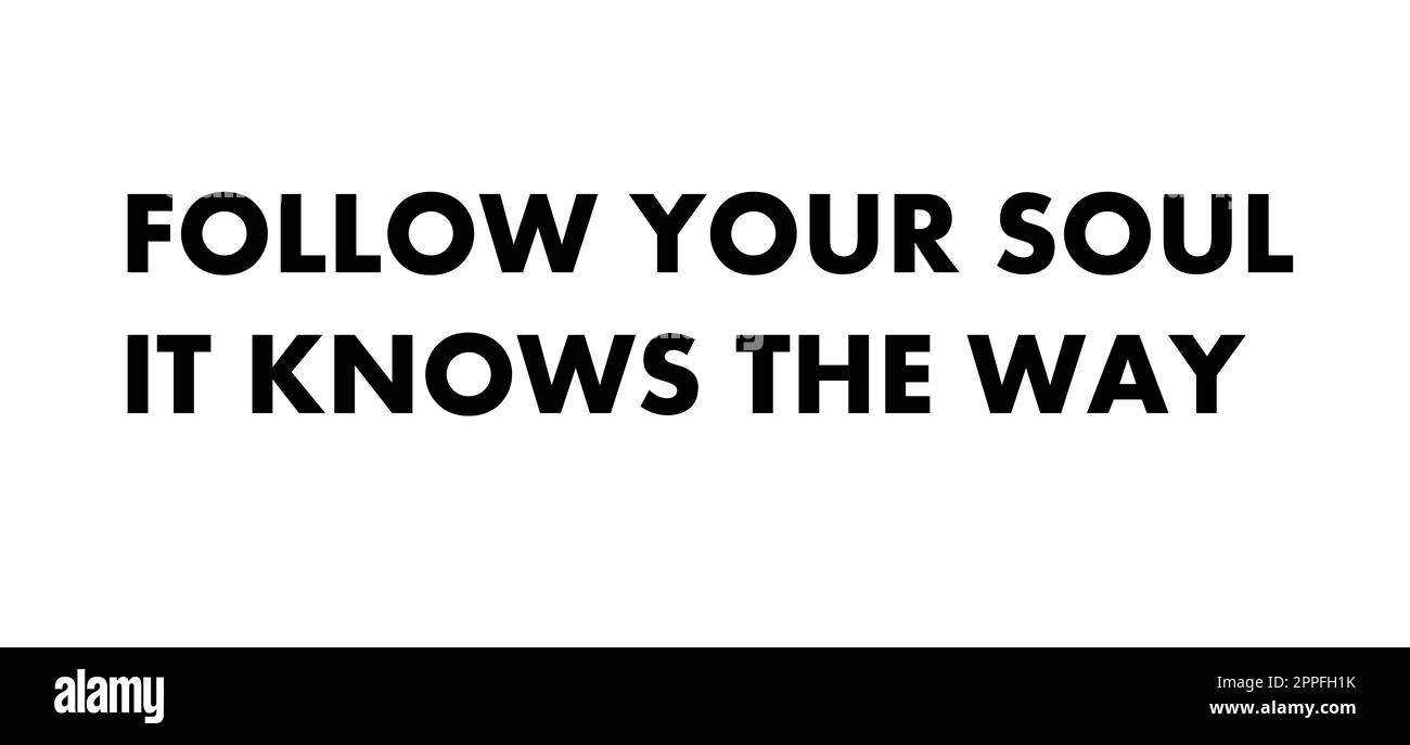 Follow me poster Cut Out Stock Images & Pictures - Alamy