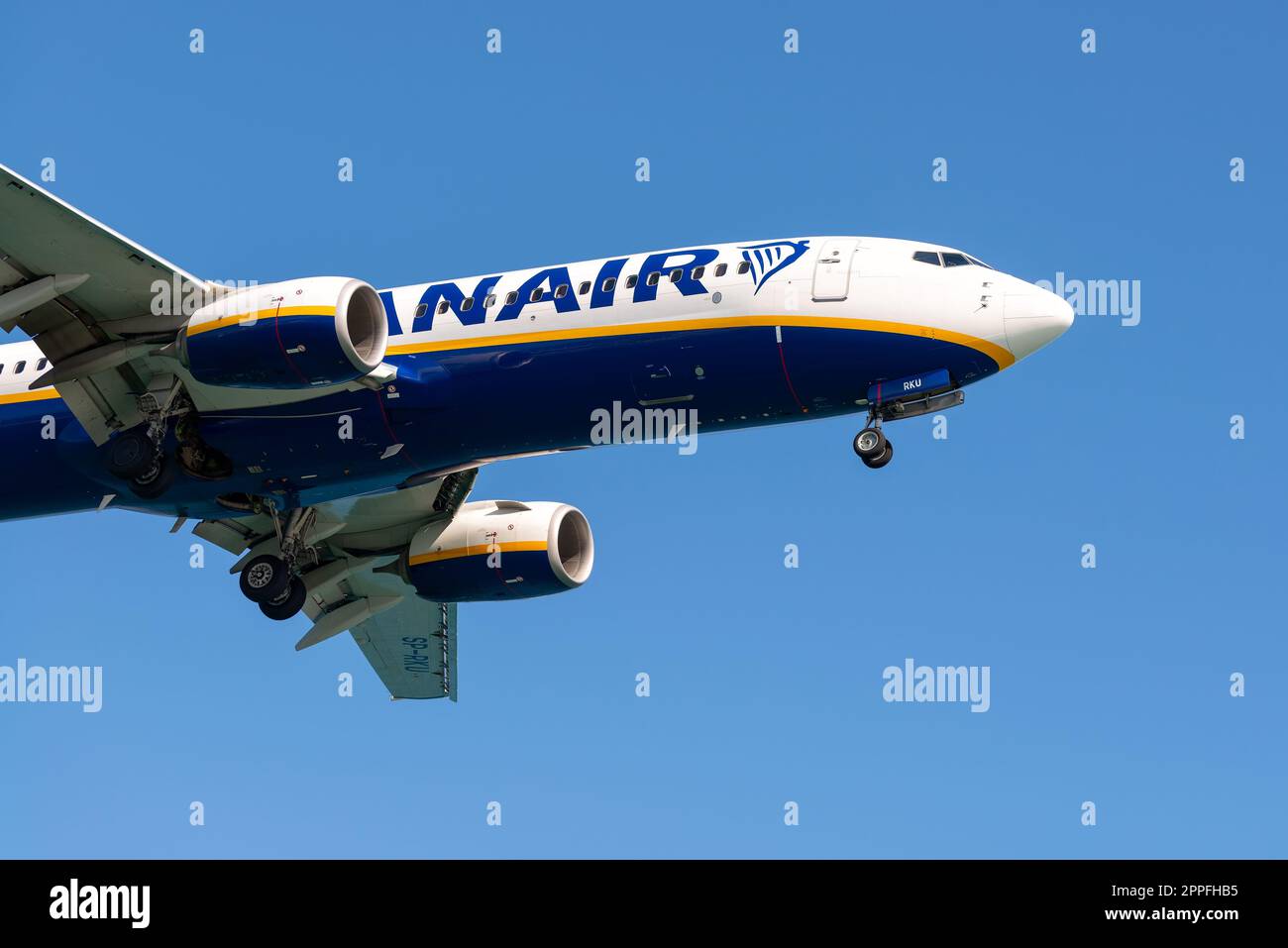 Larnaca, Cyprus - September 15, 2022: Boeing 737-8AS of Ryanair ...
