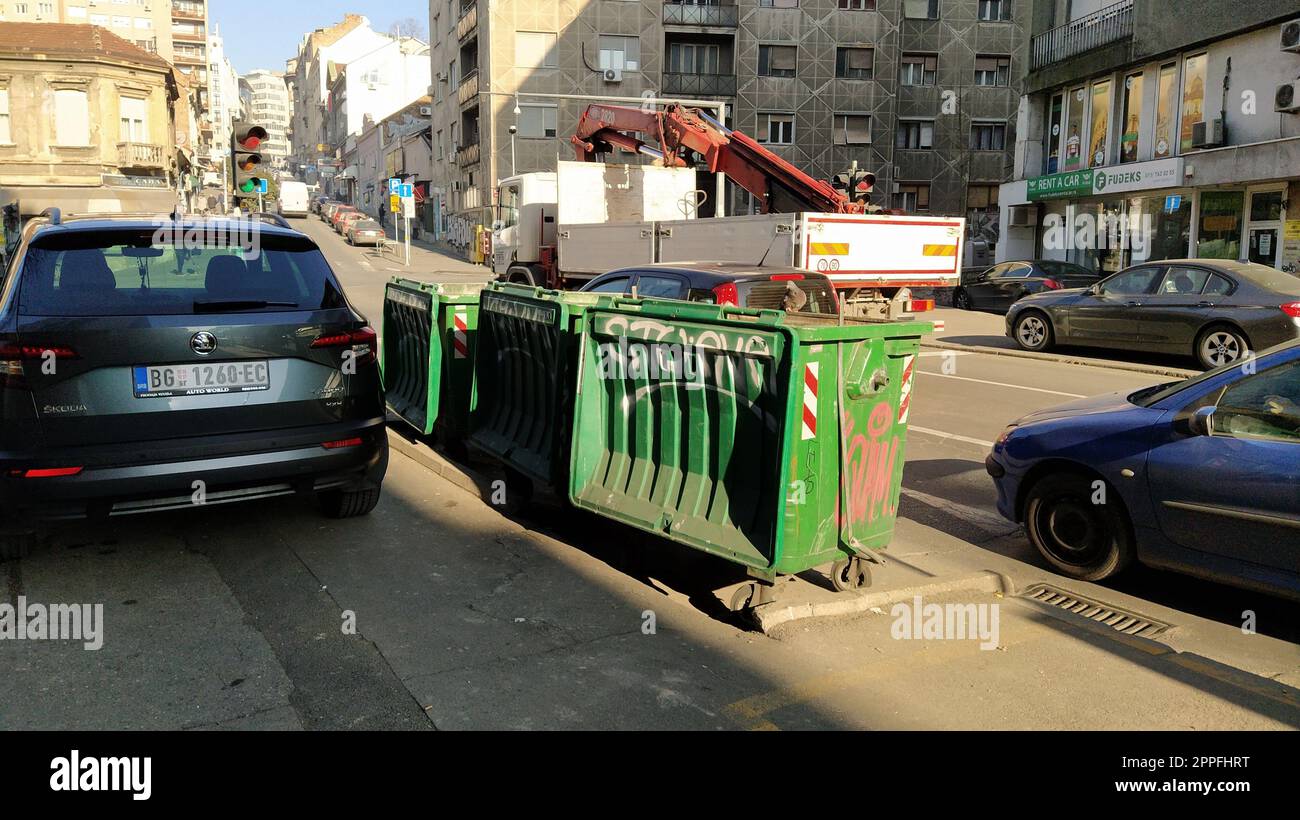 City dump background hi-res stock photography and images - Alamy
