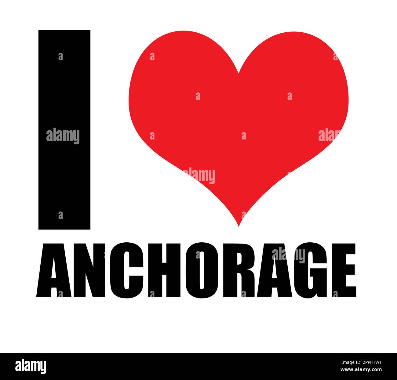 Silhouette city heart love Cut Out Stock Images & Pictures - Alamy