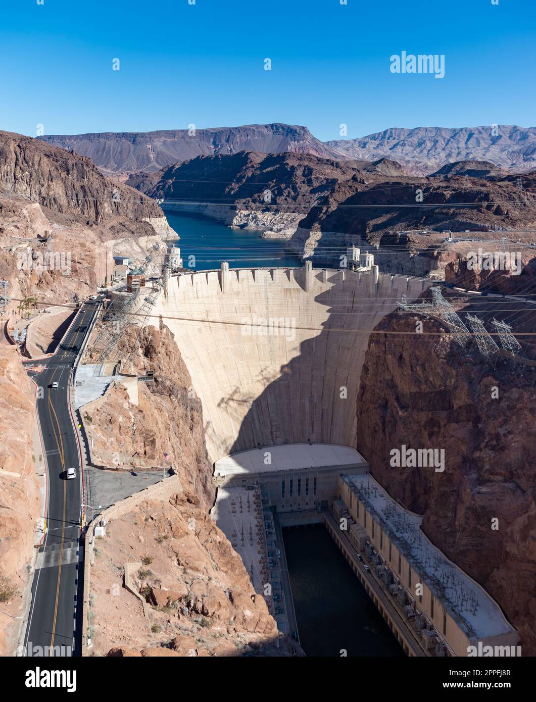 Hoover dam infrastructure hi-res stock photography and images - Alamy