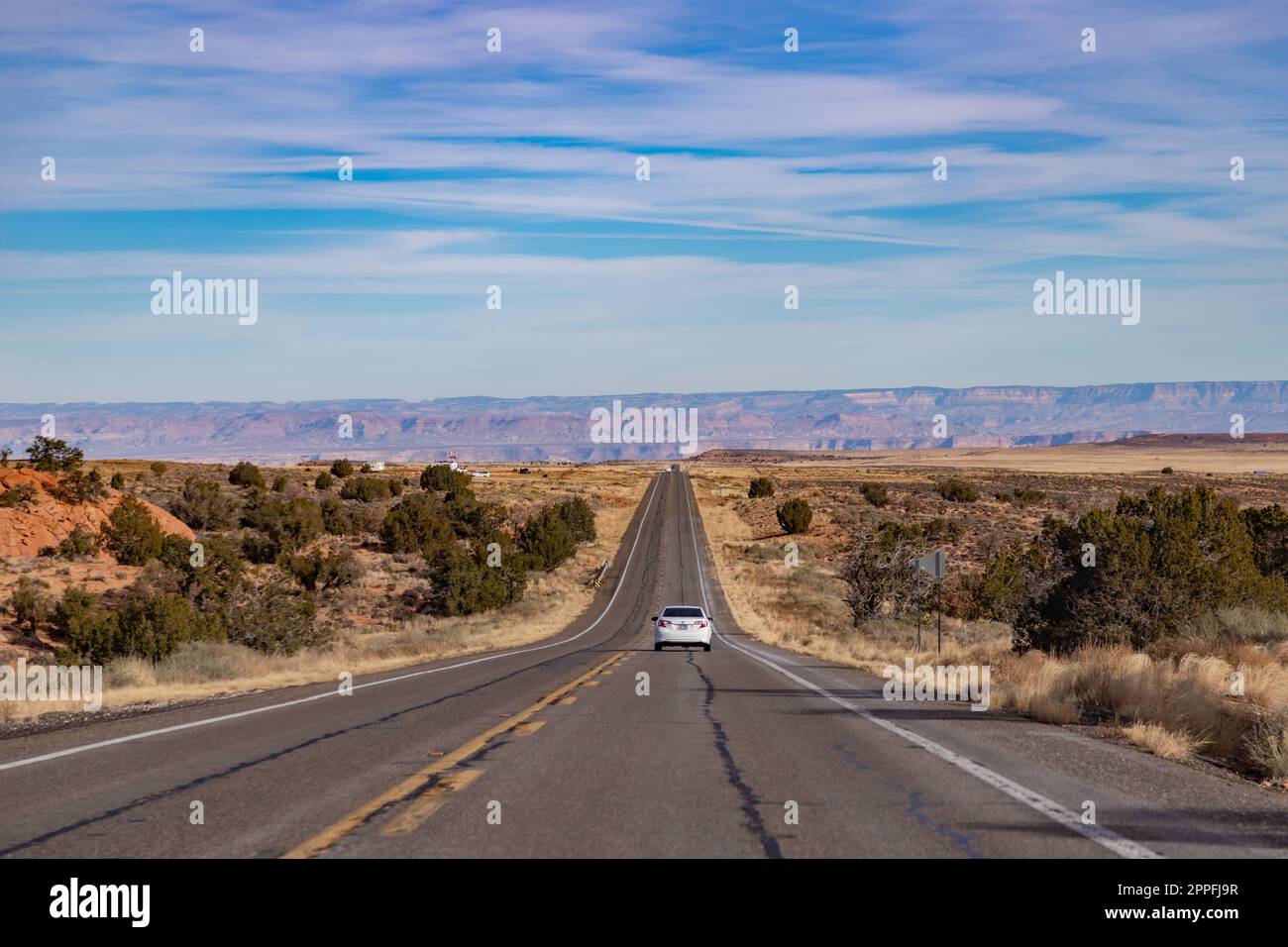 Arizona U.S. Route 89 and Grand Canyon Landscape Stock Photo - Alamy