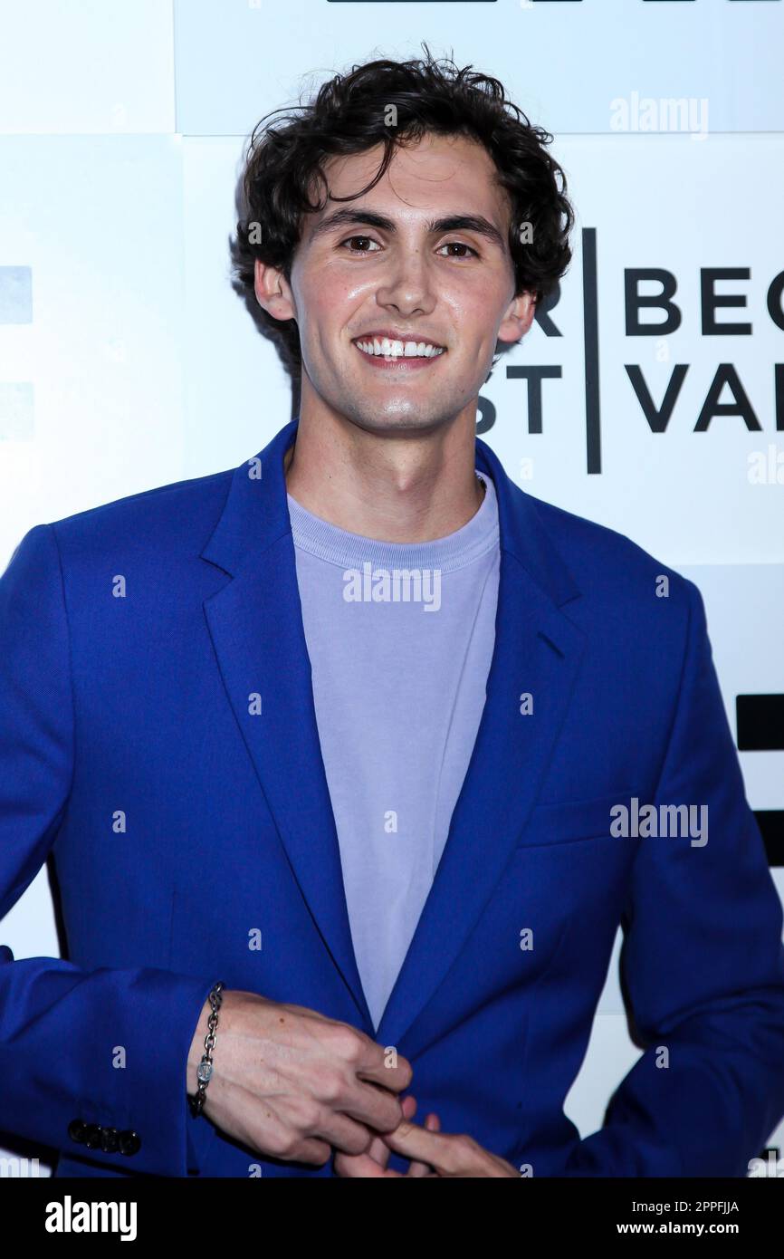 Jacob Ward At Somewhere In Queens 2022 Tribeca Film Festival Stock