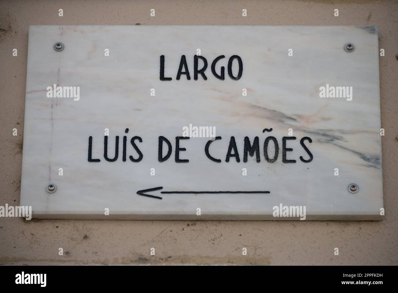 Street sign, Facades of houses, cityscapes in Lisbon -Lisboa- , the ...