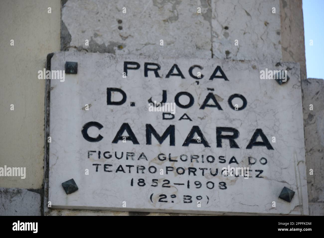 Street sign, Facades of houses, cityscapes in Lisbon -Lisboa- , the ...